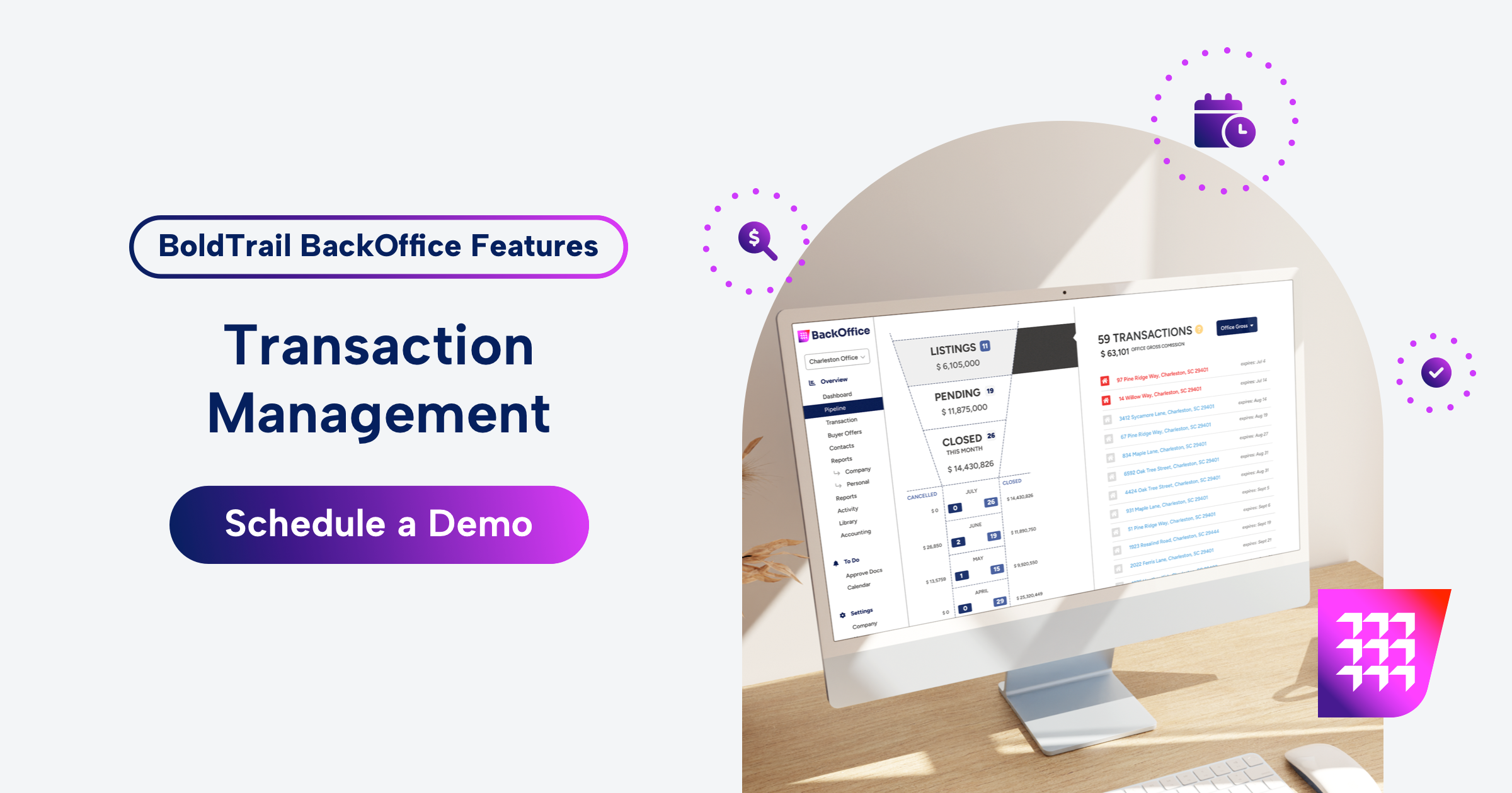 BackOffice - Transaction Management - BoldTrail